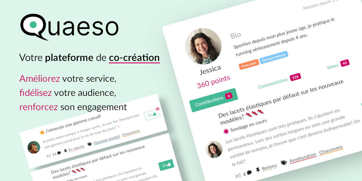 Quaeso - Votre plateforme de co-création